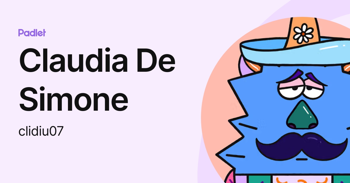 Claudia De Simone (clidiu07) profile | Padlet