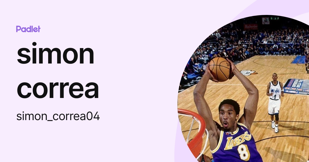 simon correa (simon_correa04) profile | Padlet