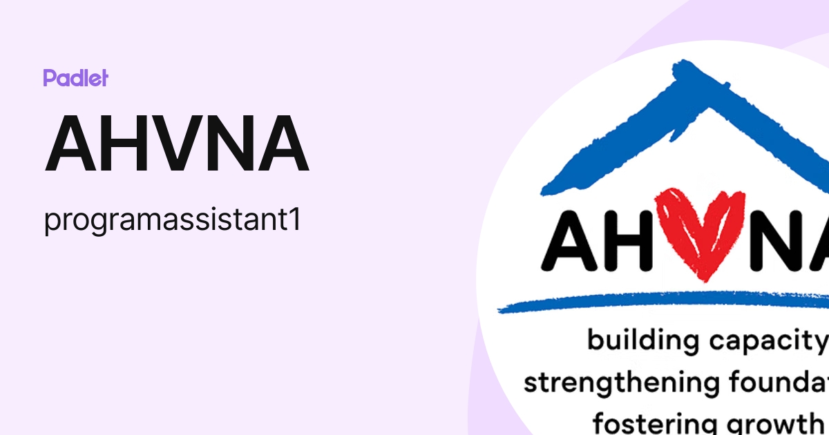 Program Assistant Programassistant1 Profile Padlet 3654