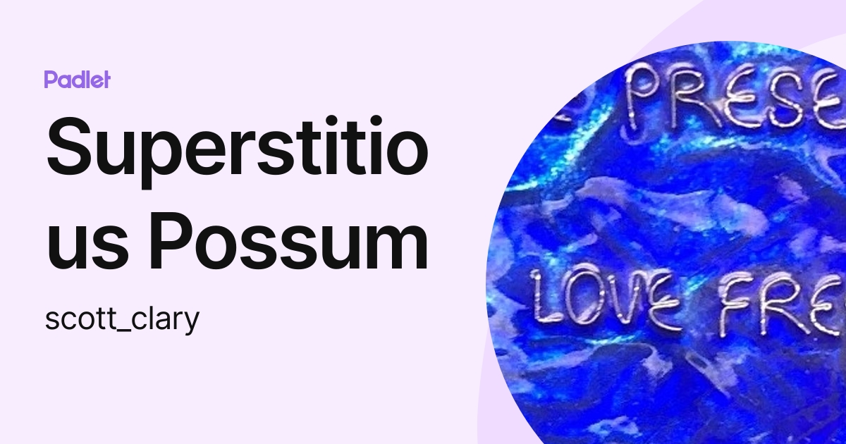 Scott Clary (scott_clary) profile | Padlet