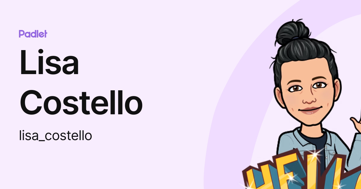 Lisa Costello (lisa_costello) profile | Padlet