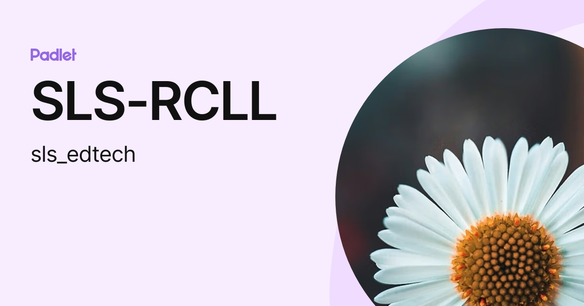 EdTech Hub (sls_edtech) profile | Padlet