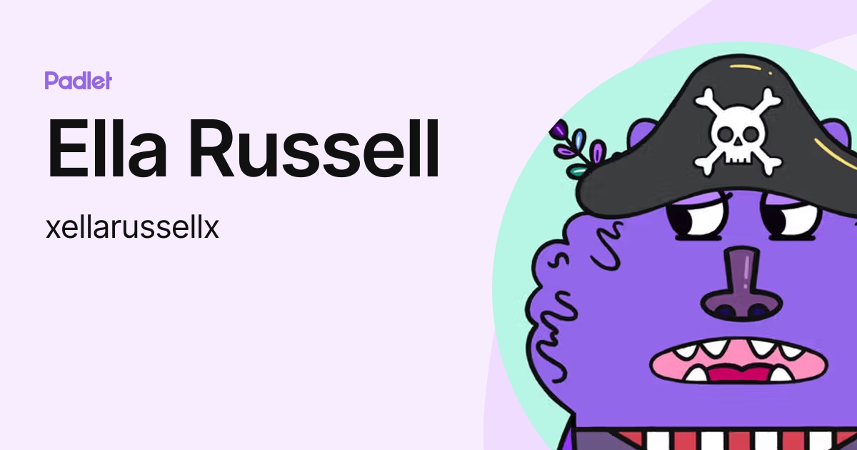 Ella Russell (xellarussellx) profile | Padlet