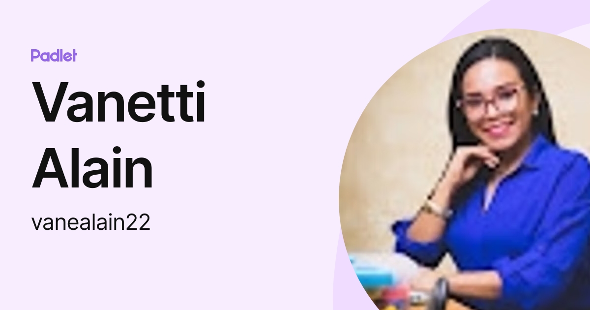 Vanetti Alain (vanealain22) profile | Padlet