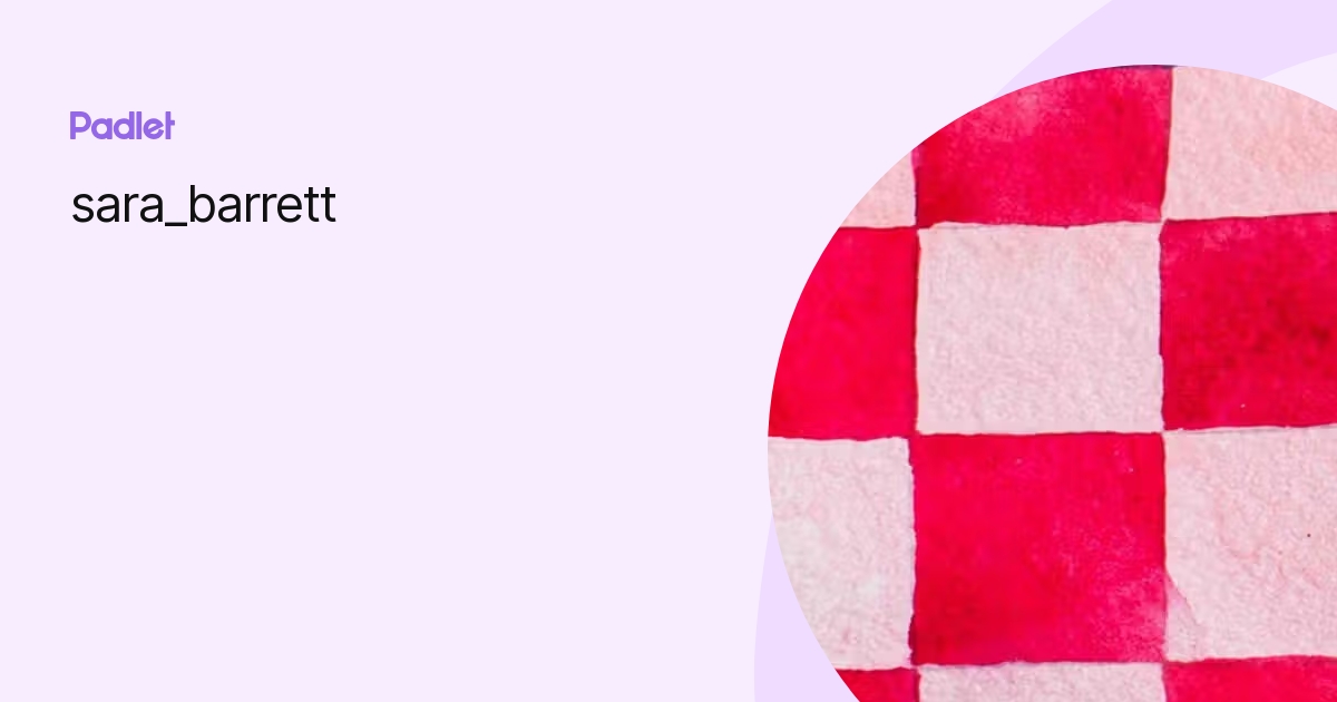 sara_barrett profile | Padlet