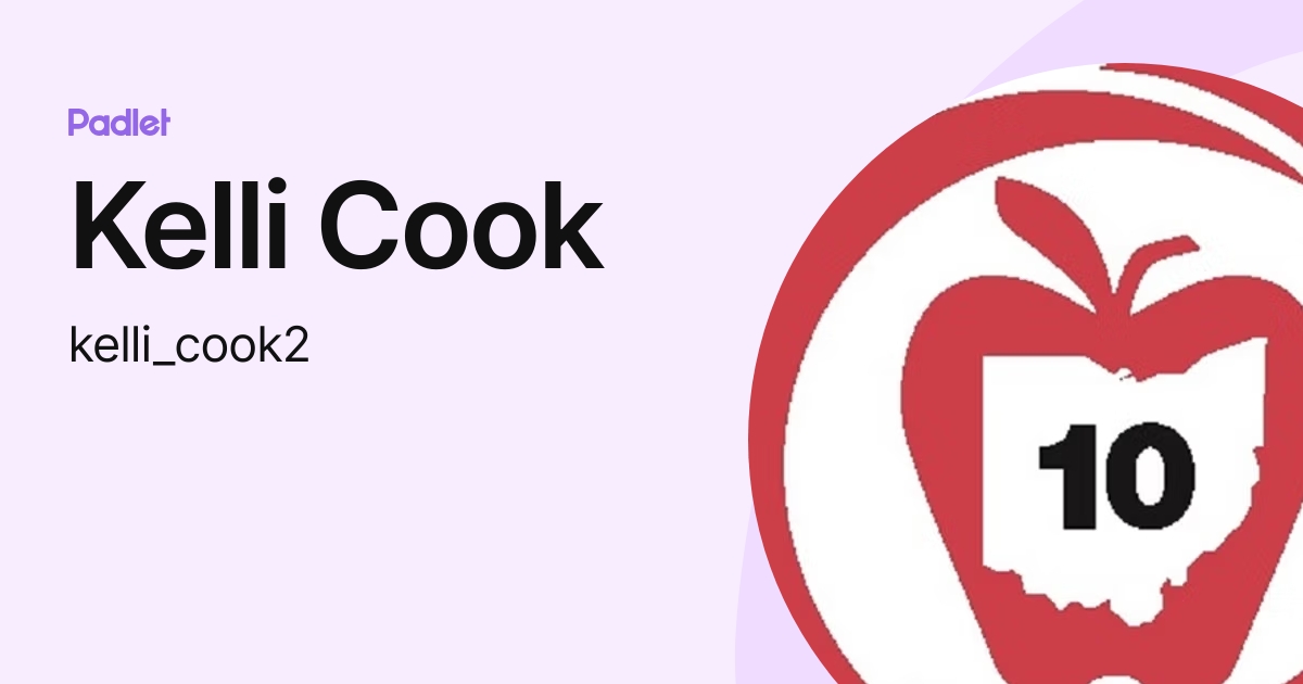Kelli Cook (kelli_cook2) profile | Padlet