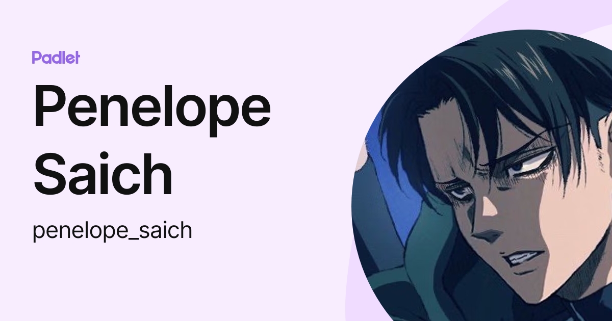 Penelope Saich (penelope_saich) profile | Padlet
