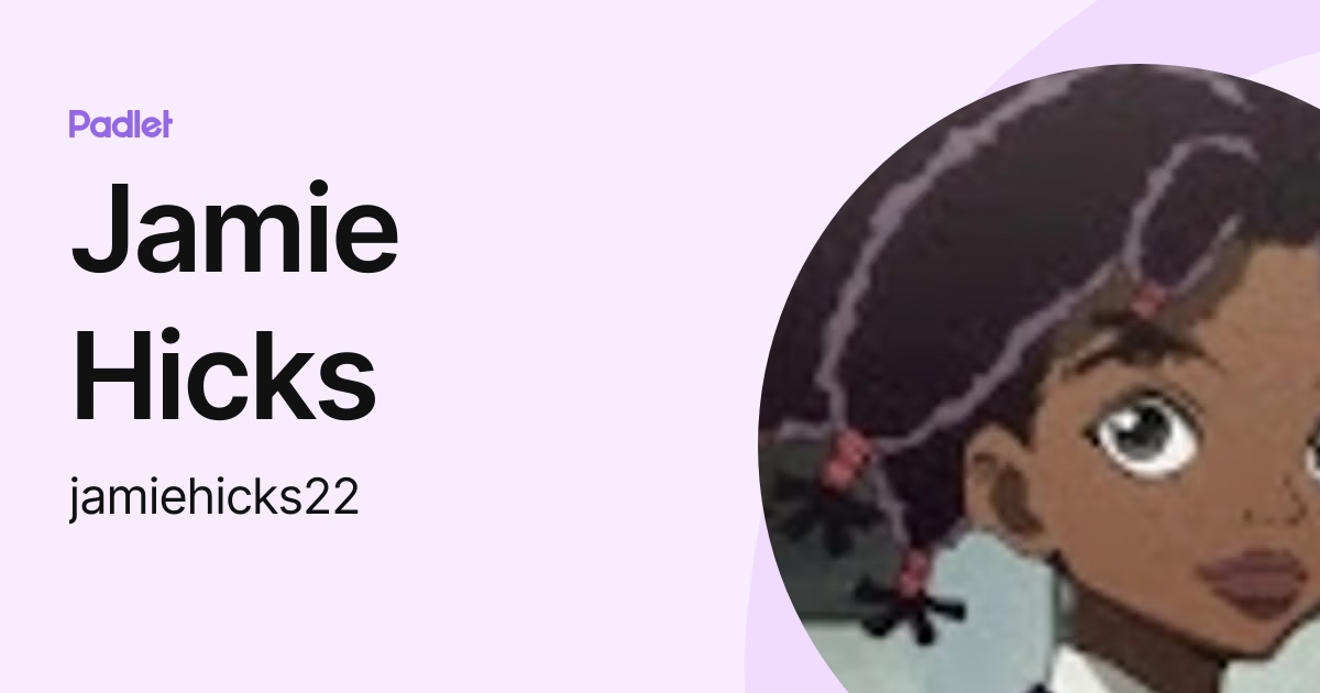 Jamie Hicks (jamiehicks22) profile | Padlet