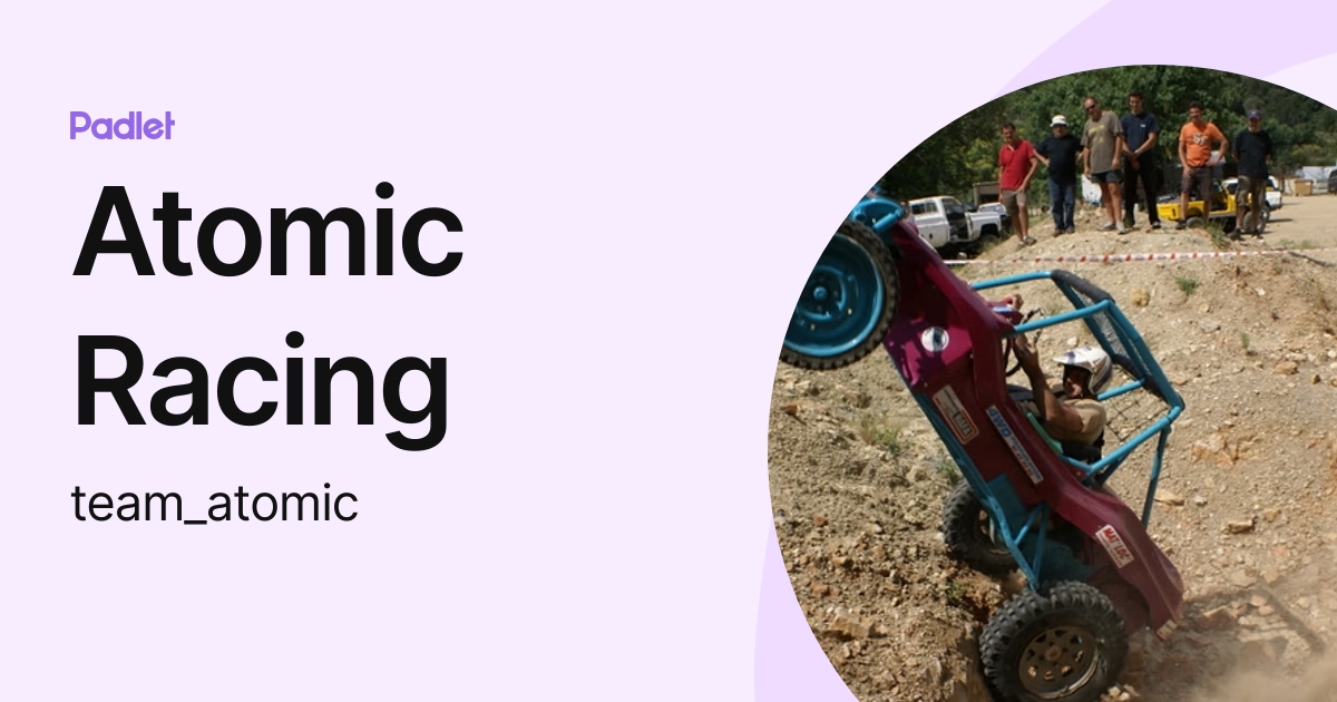 Atomic Racing (team_atomic) profile | Padlet