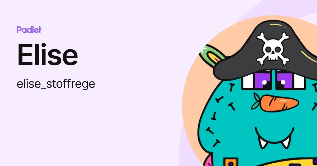 Elise (elise_stoffrege) profile | Padlet