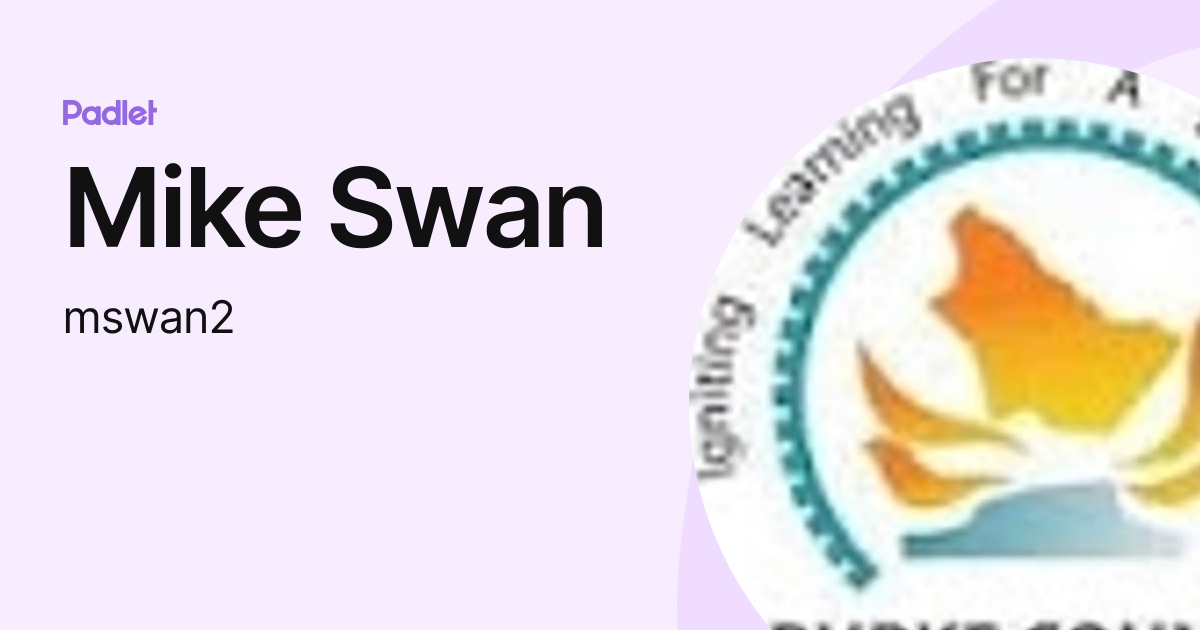 Mike Swan (mswan2) profile | Padlet