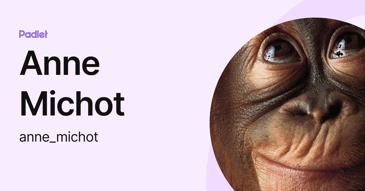 Anne Michot (anne_michot) profile | Padlet