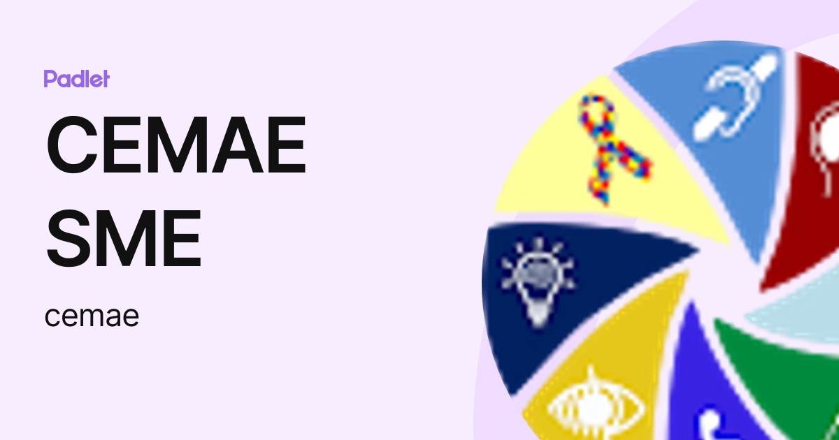 Cemae Sme Cemae Profile Padlet
