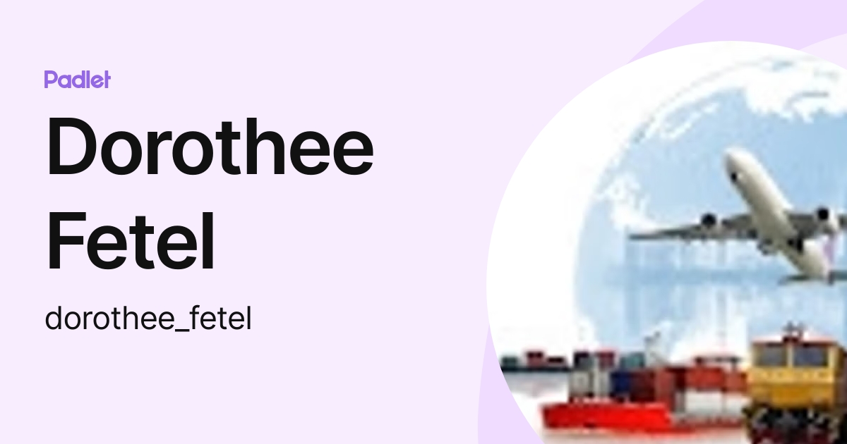 Dorothee Fetel (dorothee_fetel) profile | Padlet