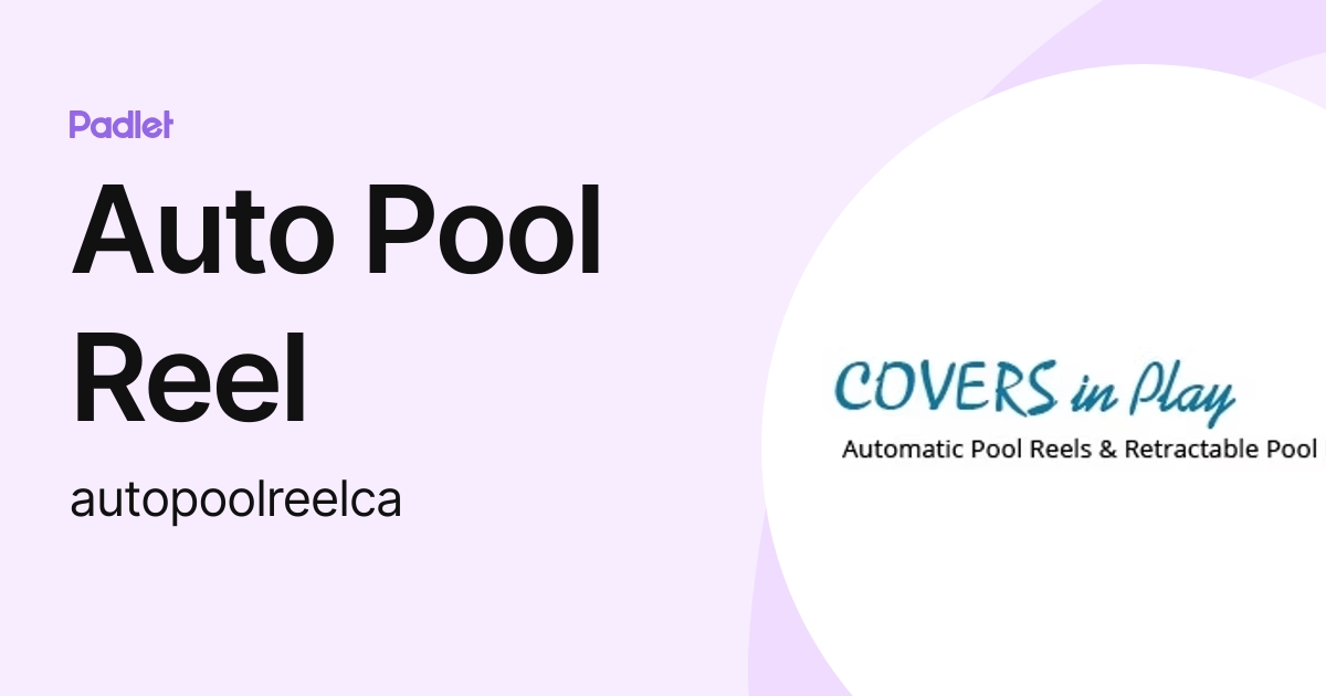 Auto Pool Reel (autopoolreelca) profile | Padlet