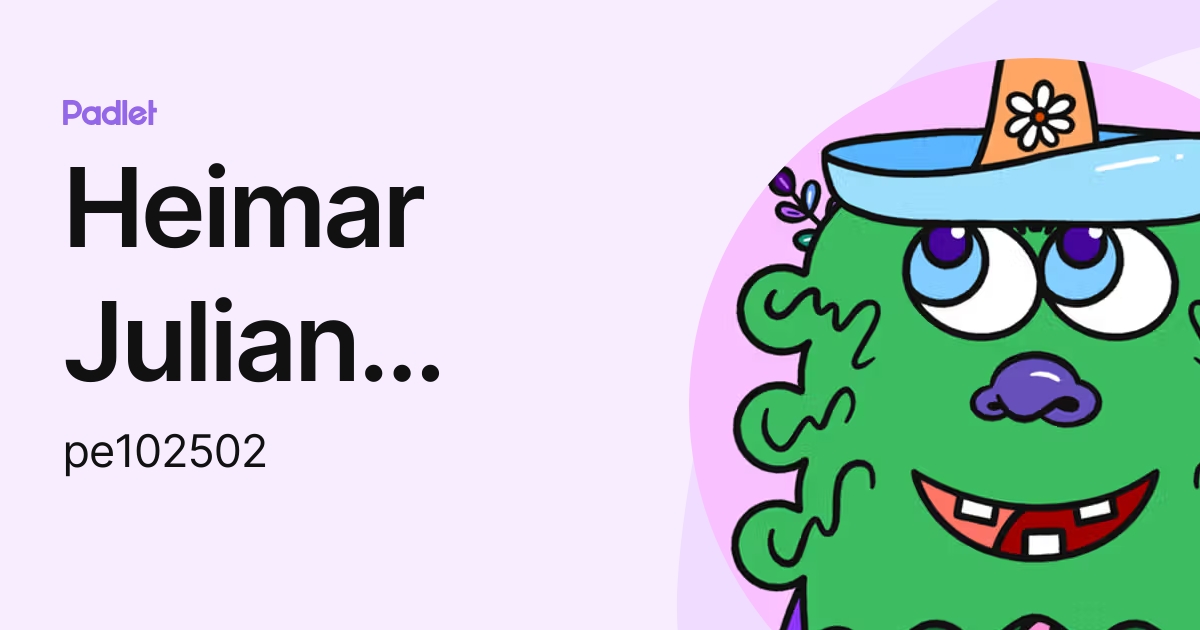 Heimar Julian Gutierrez Castano (pe102502) profile | Padlet