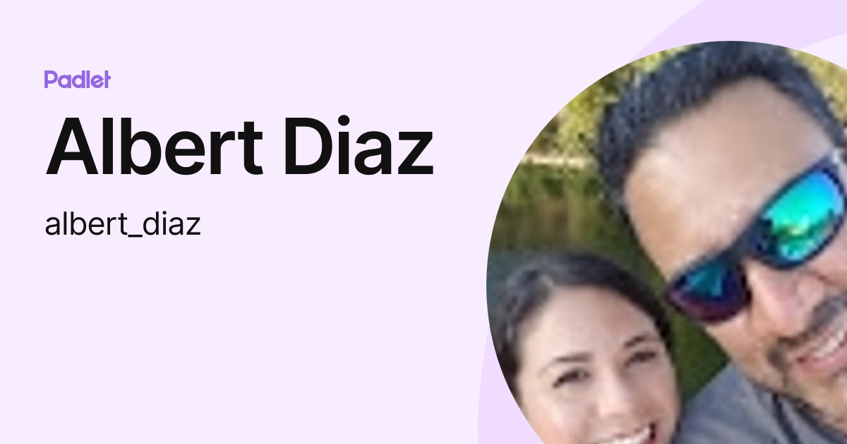 Albert Diaz (albert_diaz) profile | Padlet