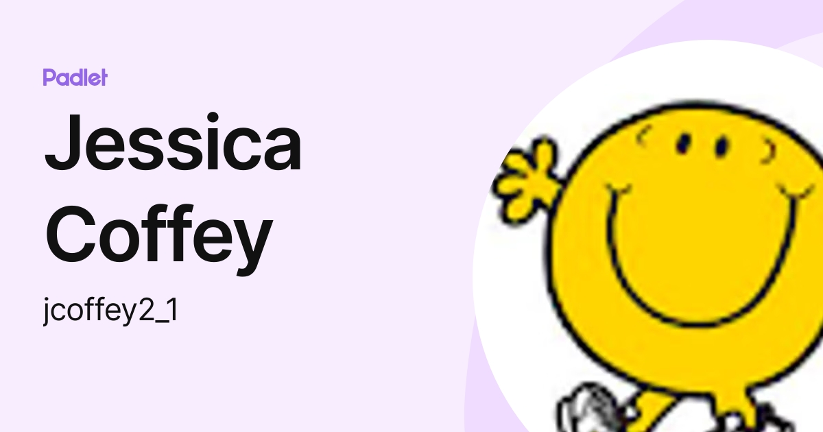 Jessica Coffey (jcoffey2_1) profile | Padlet