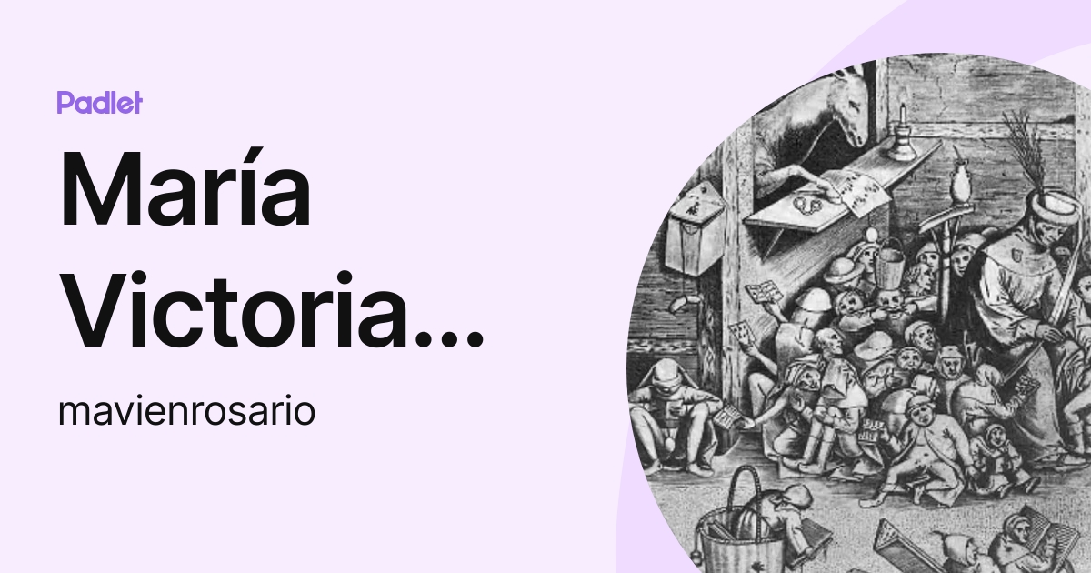 María Victoria Cardinali (mavienrosario) profile | Padlet