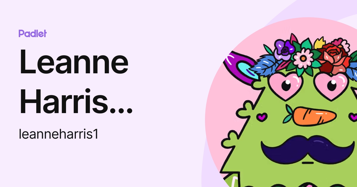 Leanne Harris (RRE) MPFT (leanneharris1) profile | Padlet