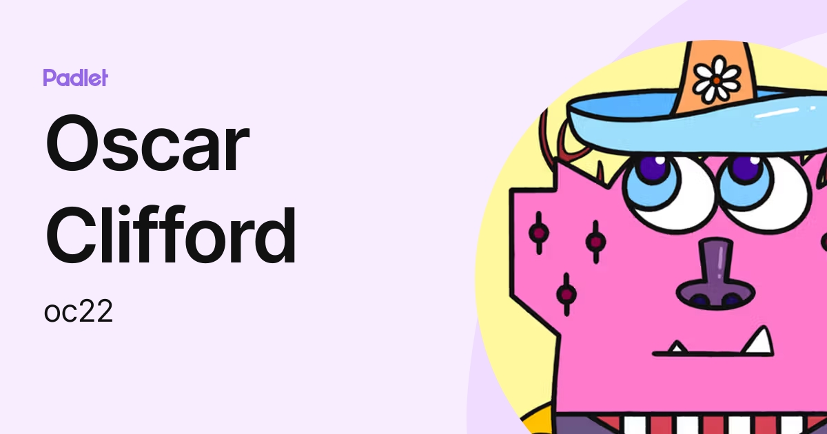 Oscar Clifford (oc22) profile | Padlet