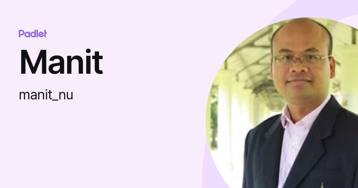 Manit (manit_nu) profile | Padlet