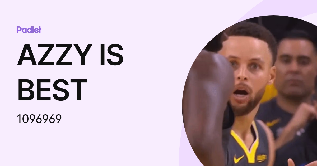 AZLAAN is the best (1096969) profile | Padlet