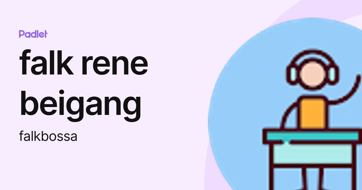 falk rene beigang (falkbossa) profile | Padlet