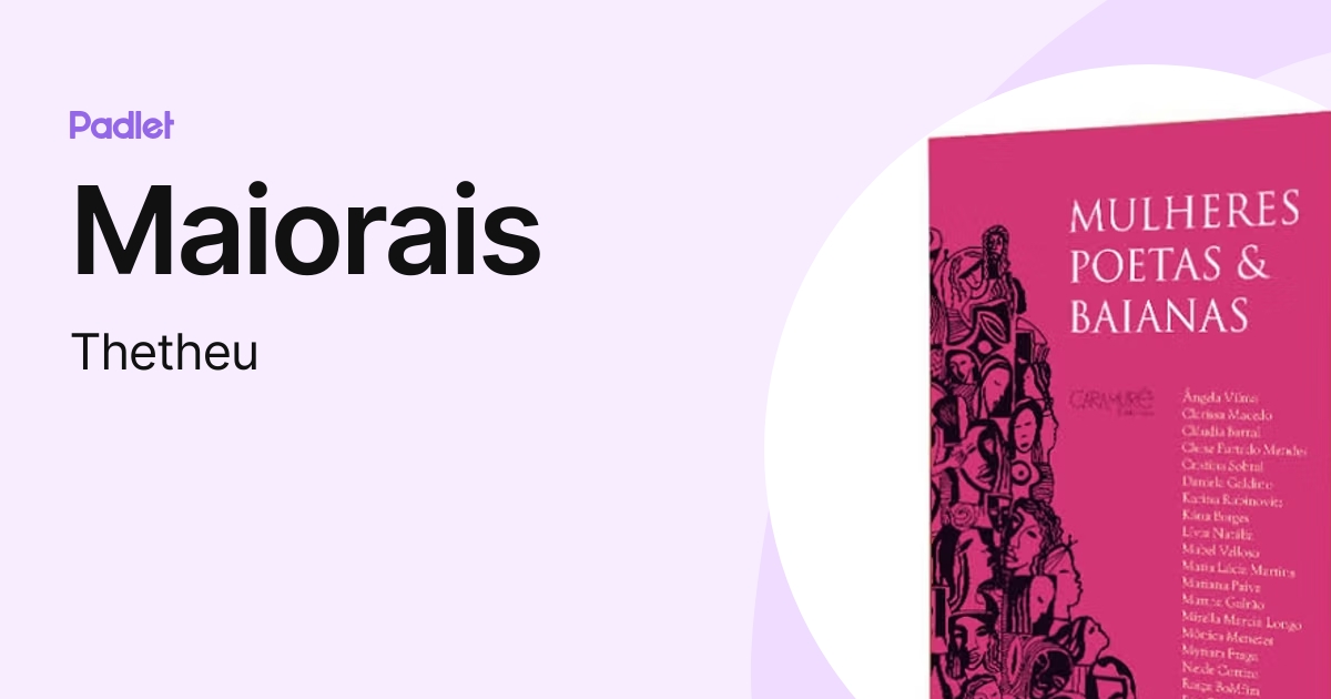 Maiorais (Thetheu) profile | Padlet