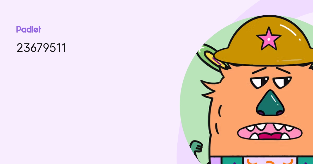 23679511 Profile Padlet