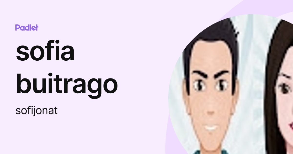 sofia buitrago (sofijonat) profile | Padlet