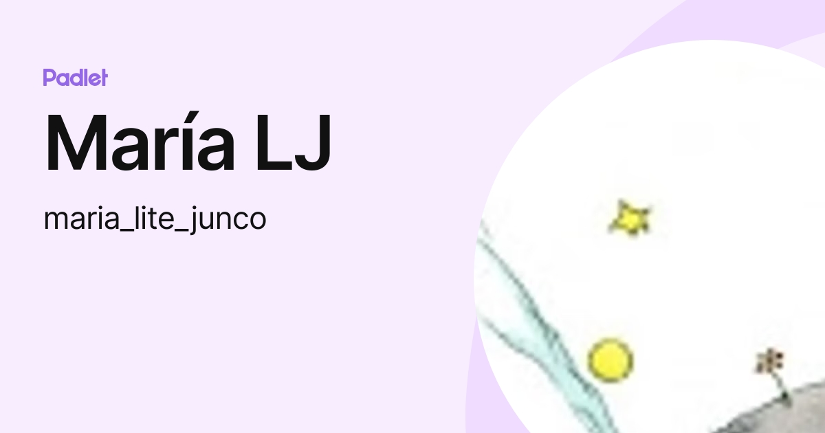 María LJ (maria_lite_junco) profile | Padlet