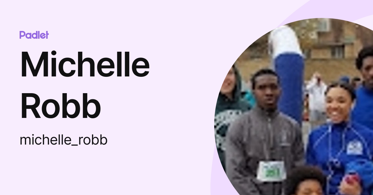 Michelle Robb (michelle_robb) profile | Padlet