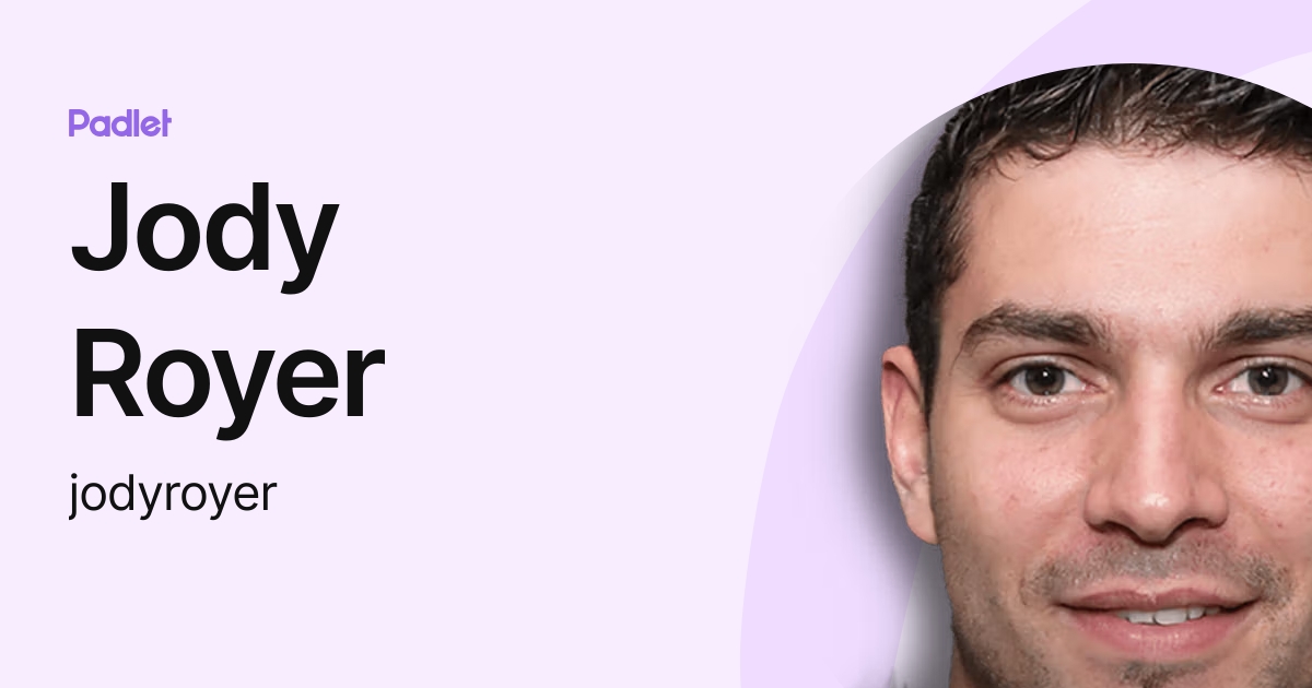 Jody Royer (jodyroyer) profile | Padlet