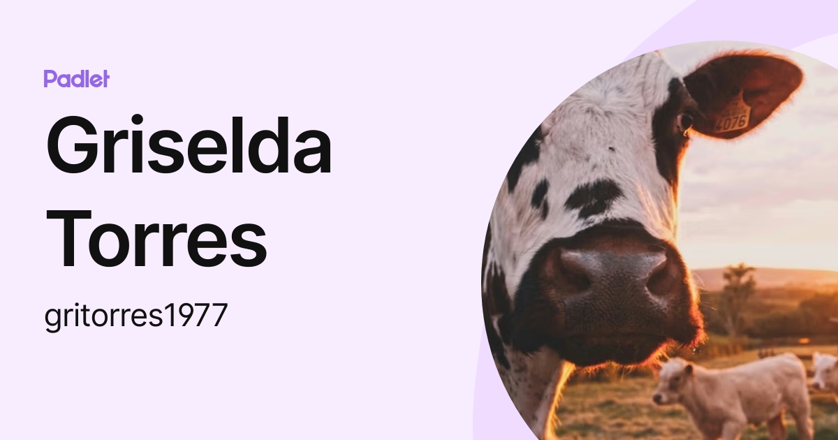 Griselda Torres (gritorres1977) perfil | Padlet
