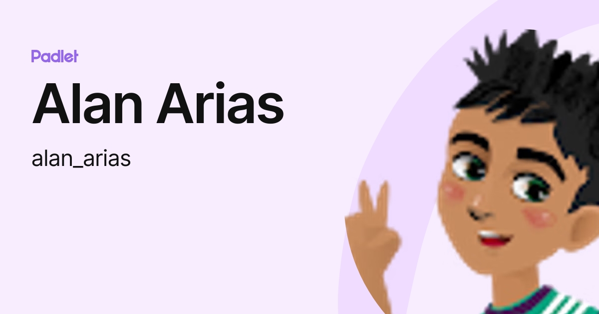 Alan Arias (alan_arias) profile | Padlet