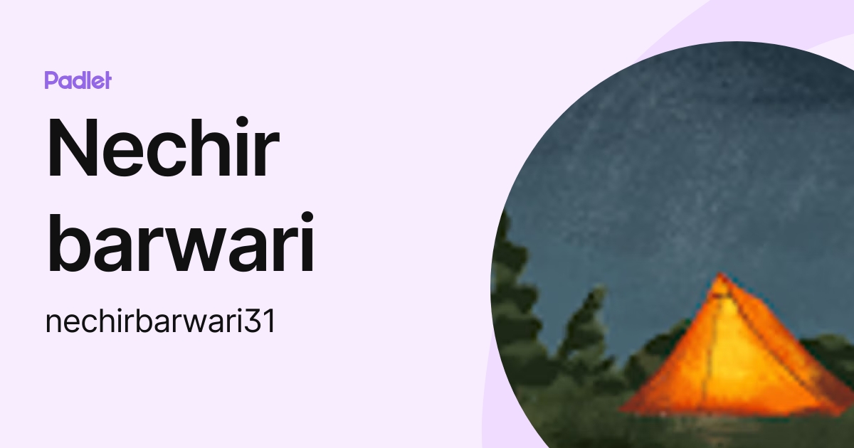 Nechir barwari (nechirbarwari31) profile | Padlet