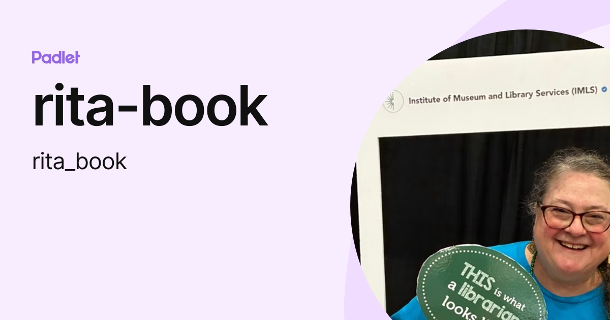 rita-book (rita_book) profile | Padlet