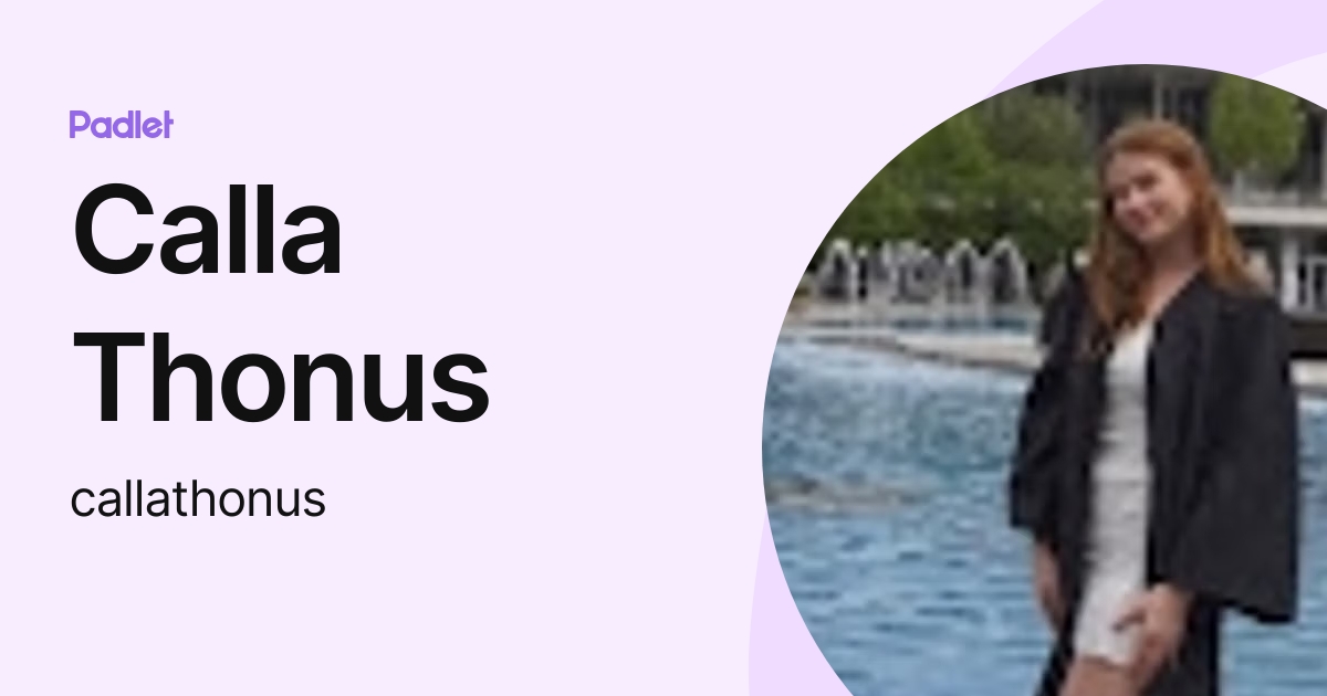 Calla Thonus (callathonus) profile | Padlet