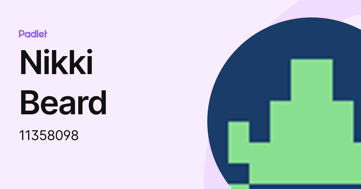 Nikki Beard (11358098) profile | Padlet