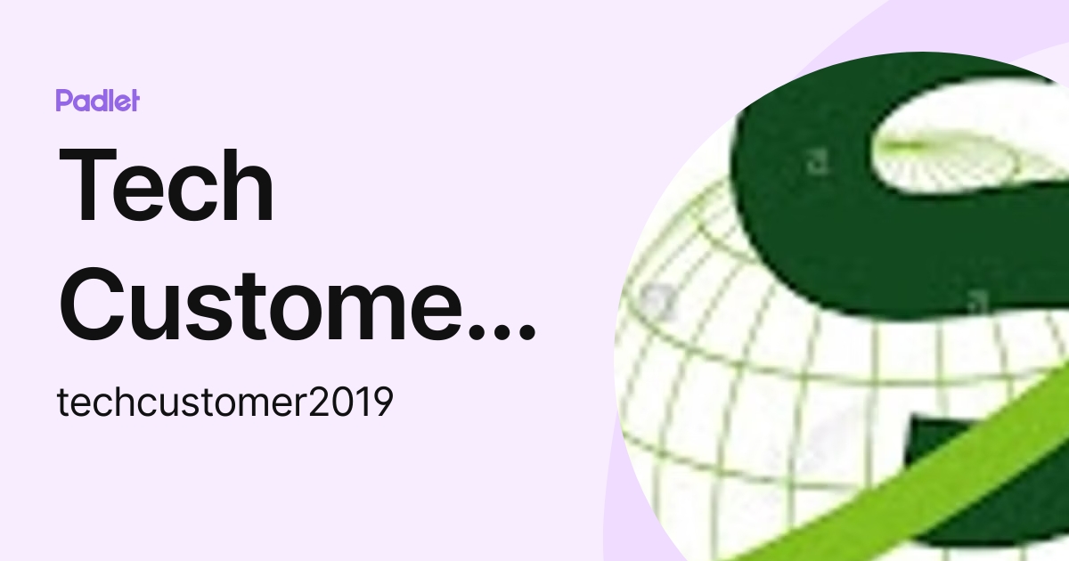 Tech Customer Support Number (techcustomer2019) profile | Padlet