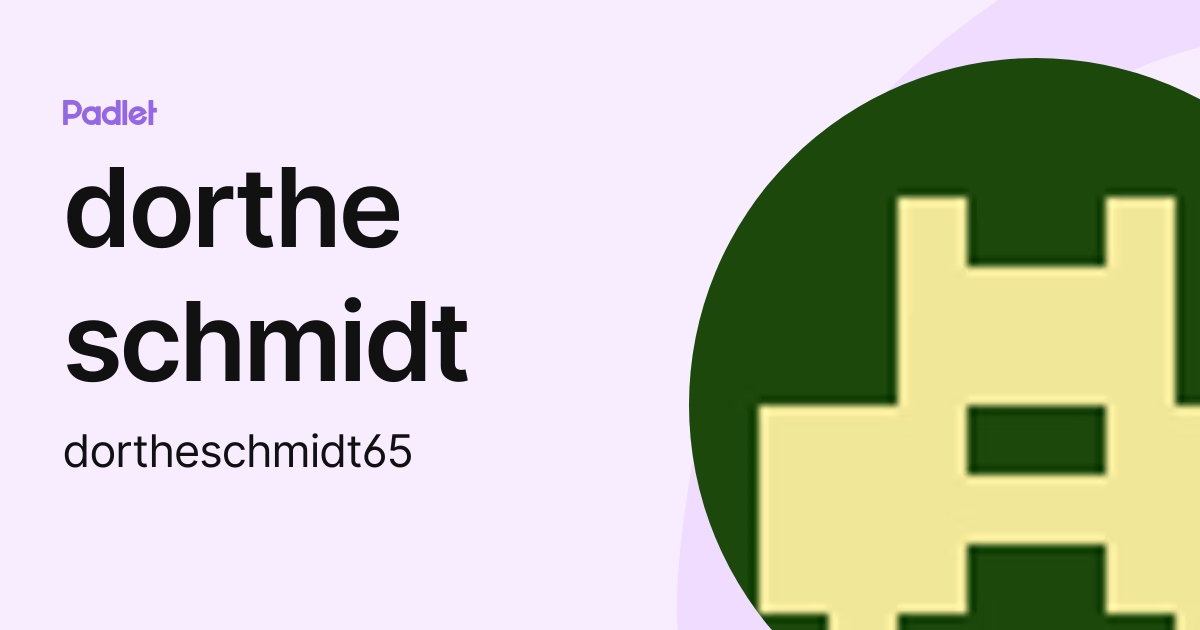 dorthe schmidt (dortheschmidt65) profile | Padlet