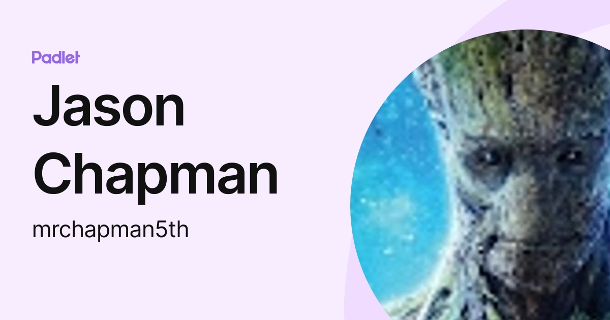 Jason Chapman (mrchapman5th) profile | Padlet