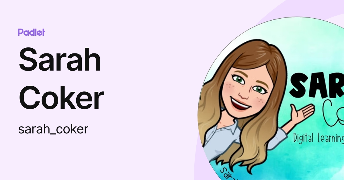 Sarah Coker (sarah_coker) profile | Padlet