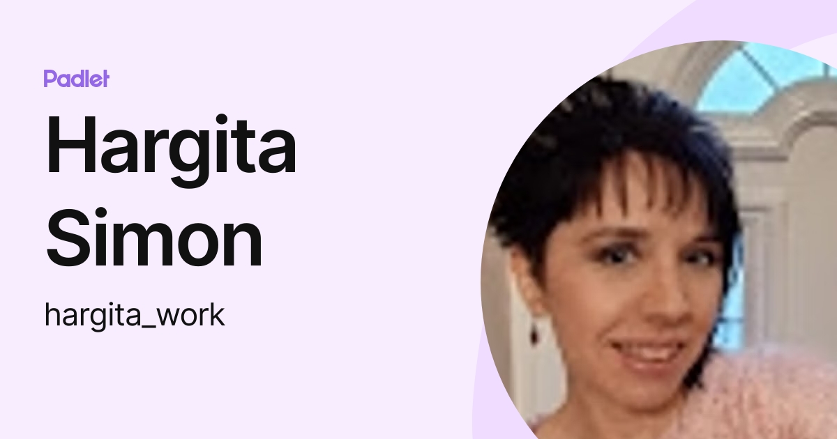 Hargita Simon (hargita_work) profile | Padlet