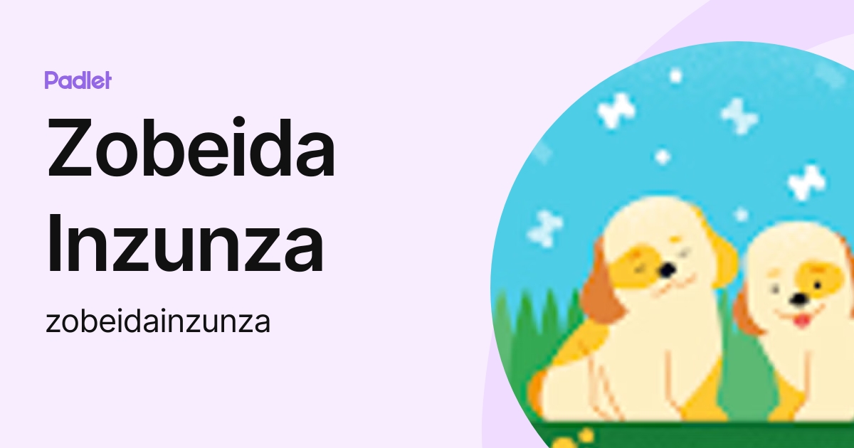 Zobeida Inzunza (zobeidainzunza) profile | Padlet