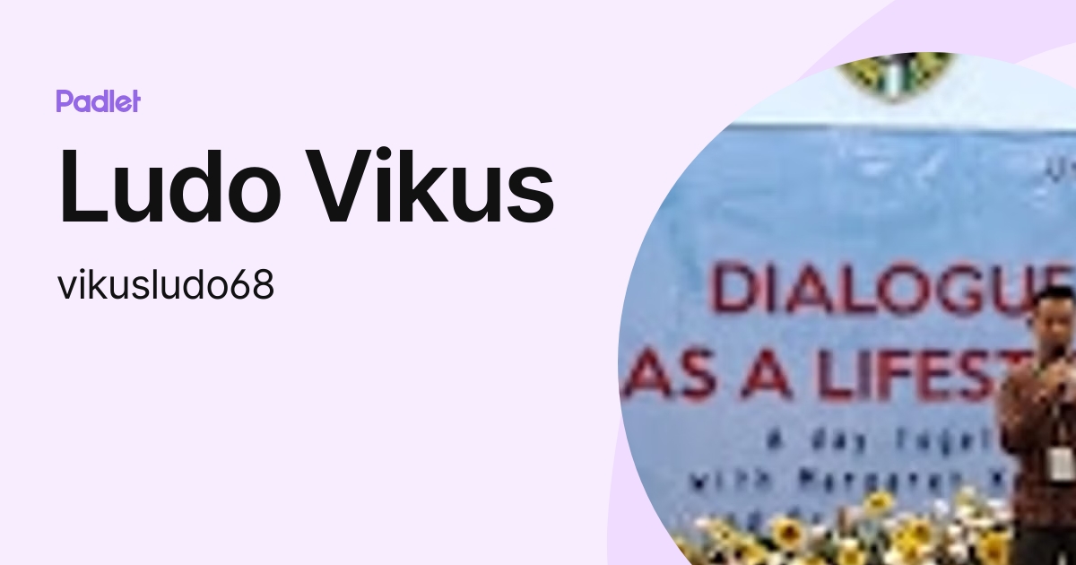 Ludo Vikus (vikusludo68) profile | Padlet