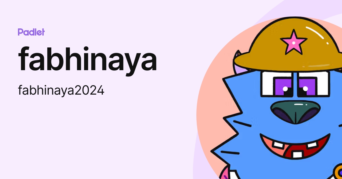 Pkw 25 Fabhinaya2024 Profile Padlet