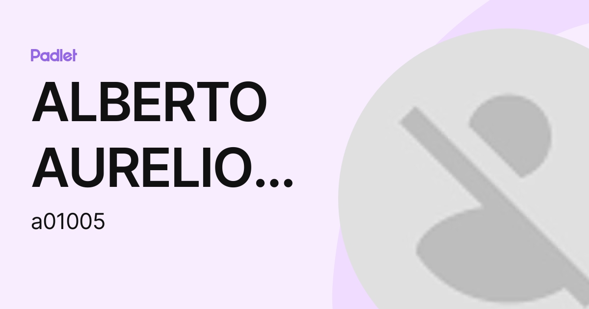 ALBERTO AURELIO VARILLAS PALACIOS (a01005) profile | Padlet