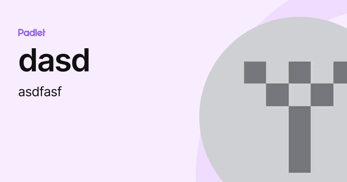 dasd (asdfasf) profile | Padlet